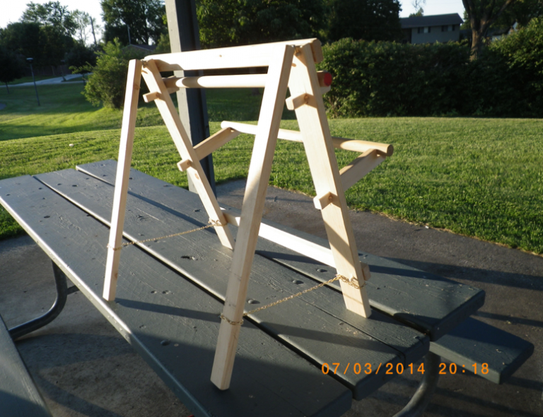 Table-top Scale Warp-Weighted Loom Plans – Fiadnata's Notebook